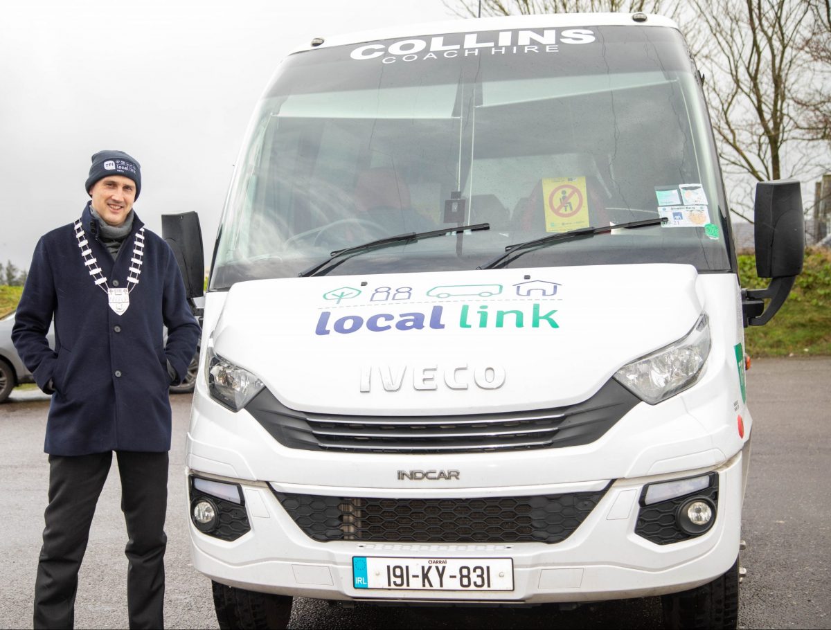 Mayor pays tribute to TFI Local Link Kerry Bus Drivers – Local Link Kerry